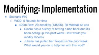 Modifying Movements | PPT