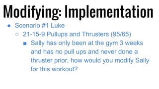 Modifying Movements | PPT