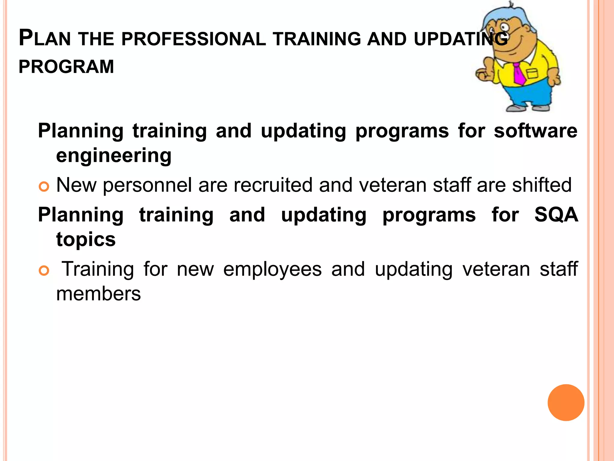 Staff training & certification | PPTX