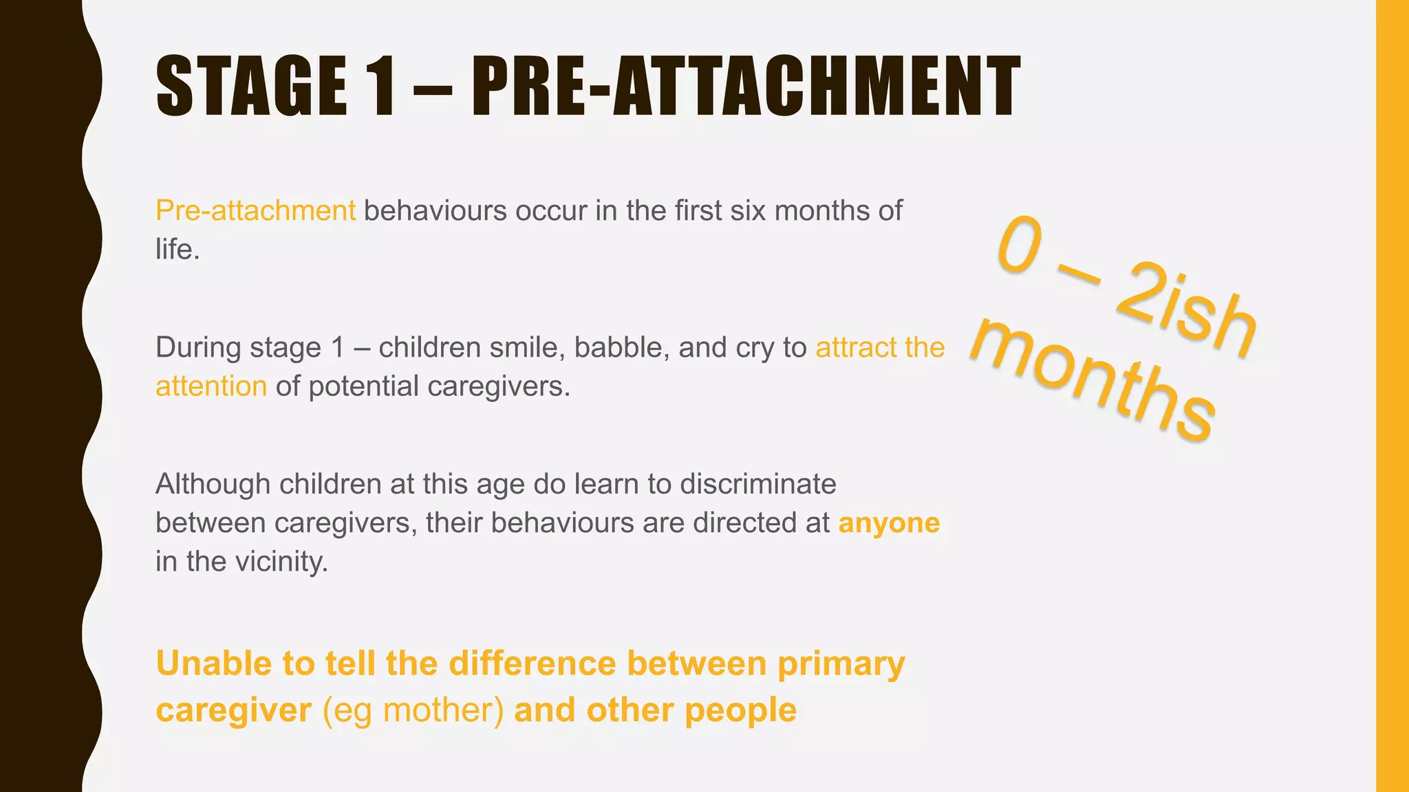 Attachment Theory and Settling | PPTX