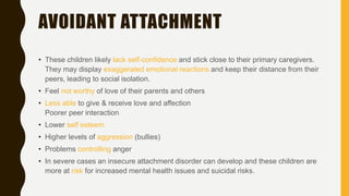 Attachment Theory and Settling | PPTX