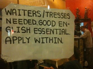 Staff Wanted Signs | PPTX