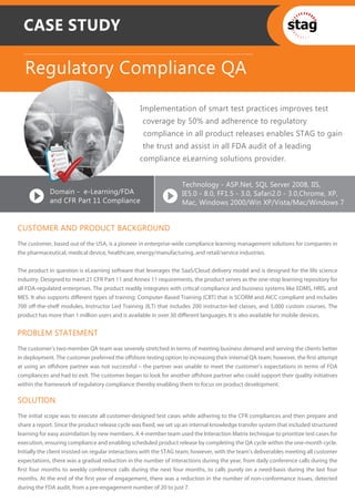 Regulatory Compliance QA | PDF