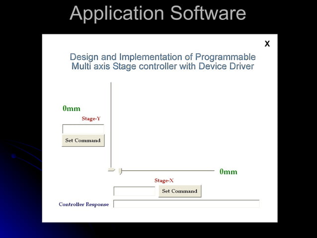 Design and Implementation of Multi-Axis Programmable Stage Controller ...