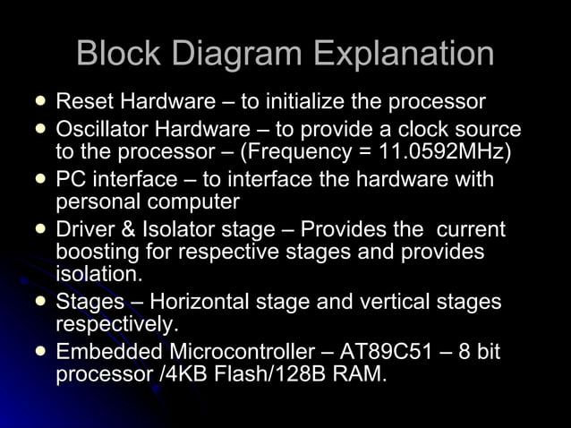 Design And Implementation Of Multi Axis Programmable Stage Controller