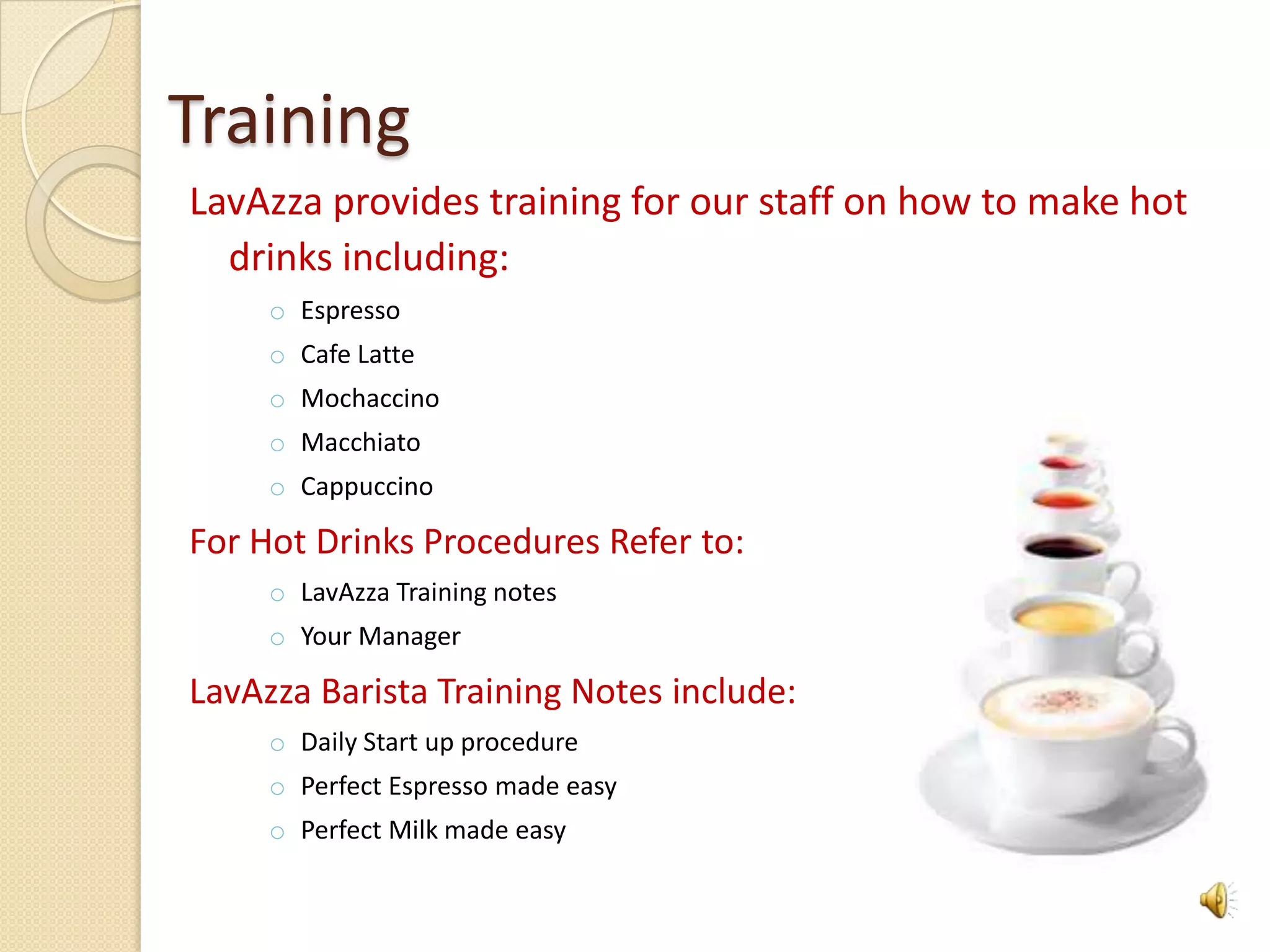 Stage 3-3-1-hot-drinks-training | PPT