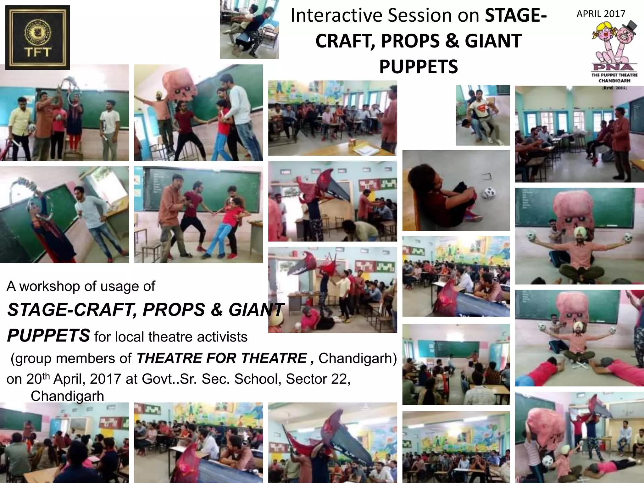 PNA's Stage craft and props projects | PPT