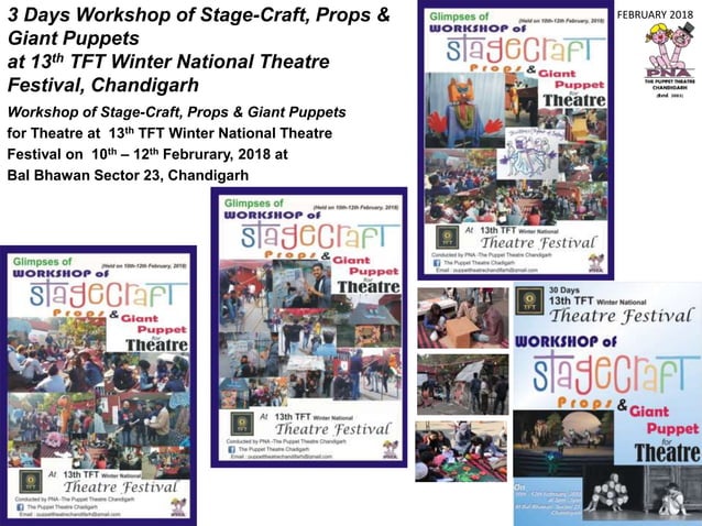 PNA's Stage craft and props projects | PPT