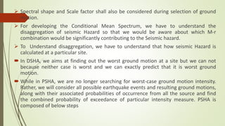 Seismic hazard calculation, PSHA calculation | PPTX | Geology | Science