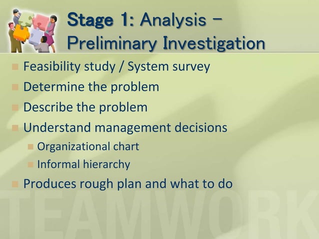 Stage 1 - Analysis | PPT