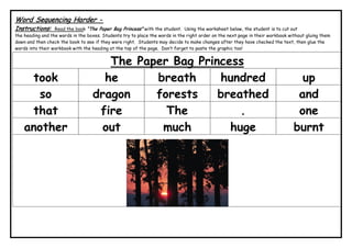 Stage 1 language unit the paper bag princess - whole document | PDF