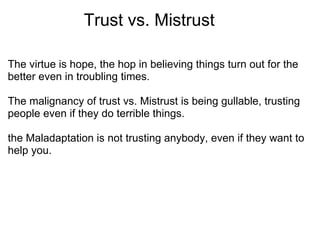 Tust vs. Mistrust | PPT