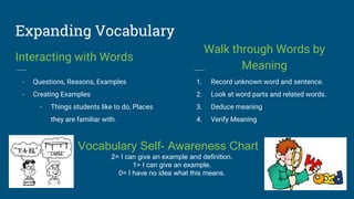 Stage 3 Literacy Development | PPT