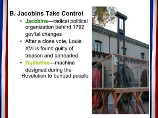French Revolution- Stage 3 and 4 | PPT