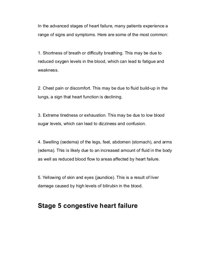 Stage 4 heart failure life expectancy pdf.pdf