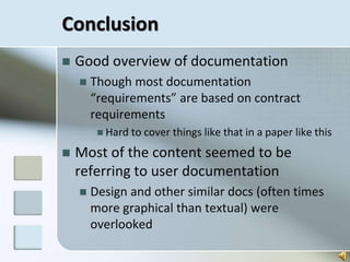 Stage 5 - Documentation | PPT