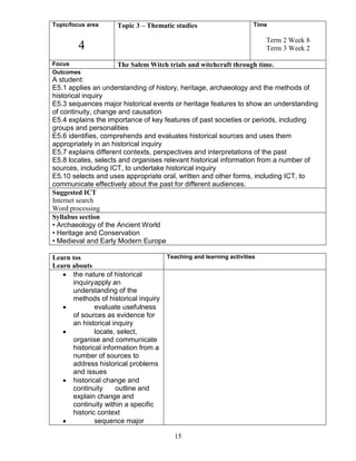 Stage 5 year 10 elective program 2014 | PDF