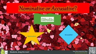 Stage 8 grammar accusative plural notes 1 4-222 | PPTX | Programming ...