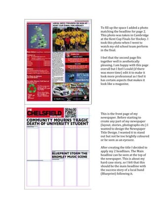 Step by Step Development of Newspaper | DOCX