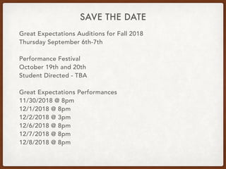 Stagecraft Class 1 | PPT