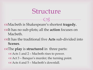 Stagecraft and Structure | PPT
