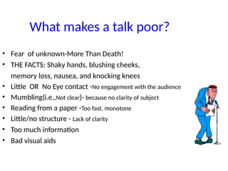 Overcoming Stage Fright: Effective Public Speaking Tips and Techniques ...