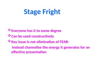 Overcoming Stage Fright: Effective Public Speaking Tips and Techniques ...