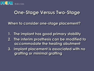 Stage i & ii surgery | PDF