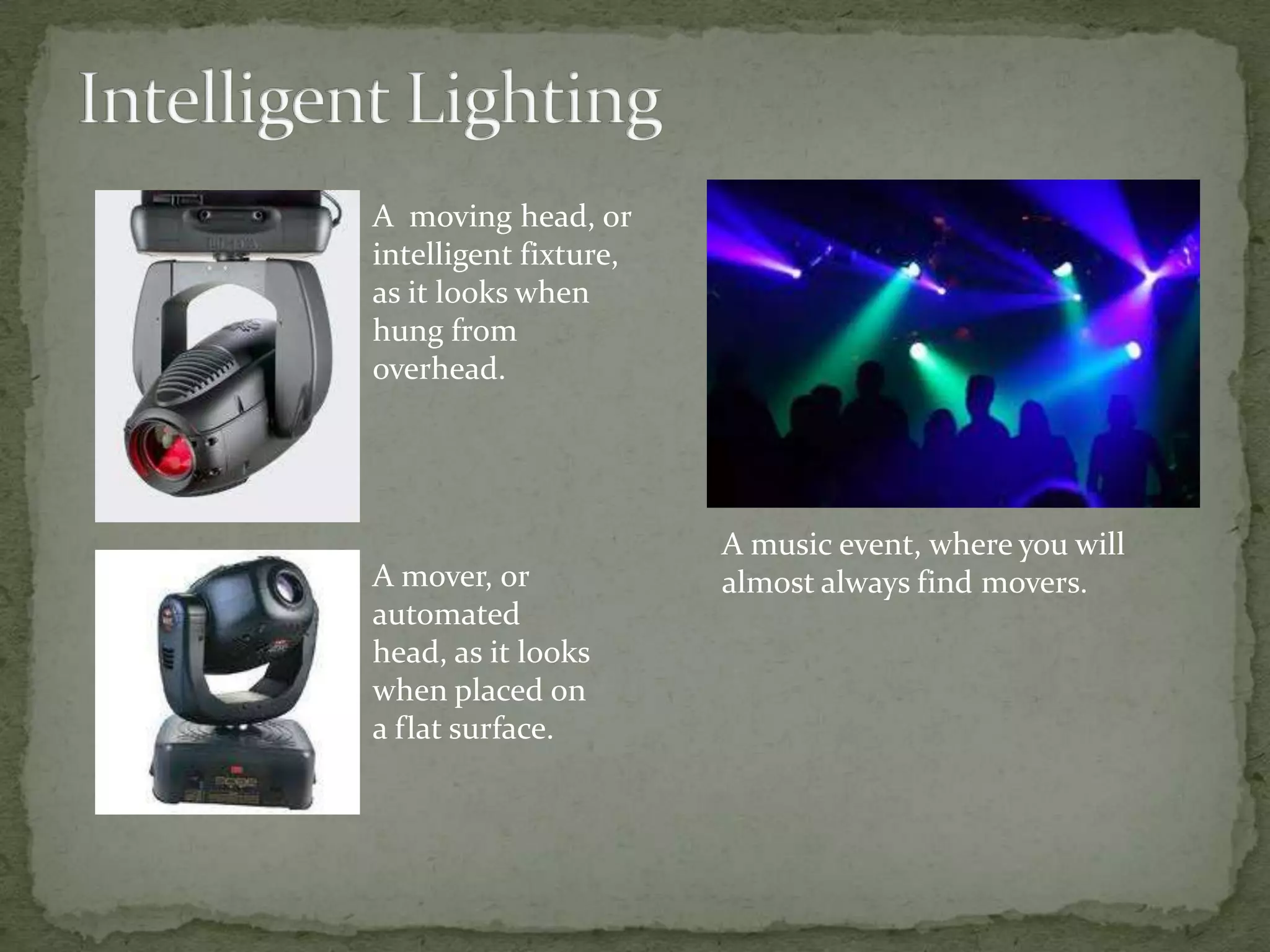 Stage lighting | PPTX