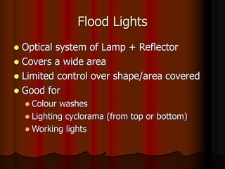 The Theory and Practice of Stage Lighting | PPT