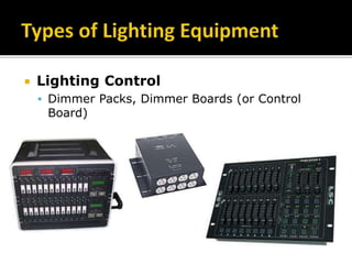 Stage Lighting Technology and the Design Process | PPTX