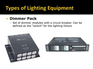 Stage Lighting Technology and the Design Process | PPTX