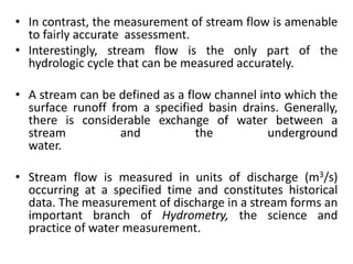 Stage measurement | PPTX