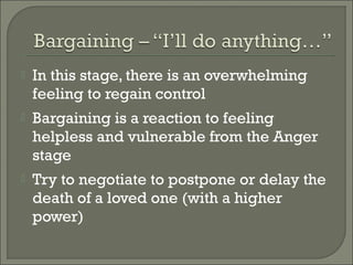 ALWG Stages of Grief | PPT | Bereavement | Family and Relationships