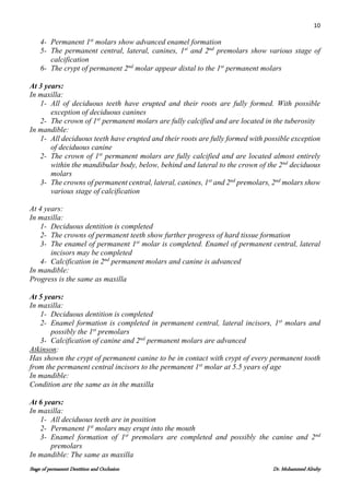 Stage of permanent dentition and Occlusion.pdf