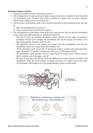 Stage of Prenatal and Deciduous Dentition and Occlusion.pdf