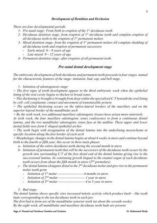 Stage of Prenatal and Deciduous Dentition and Occlusion.pdf