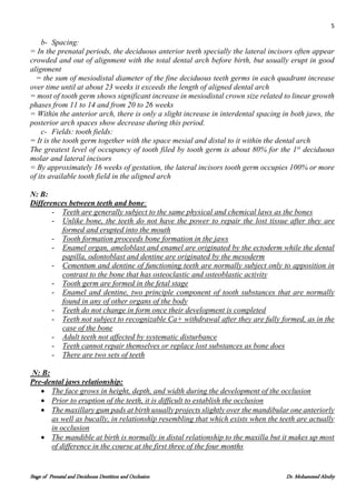 Stage of Prenatal and Deciduous Dentition and Occlusion.pdf