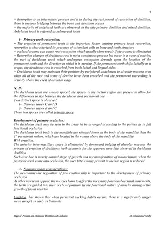 Stage of Prenatal and Deciduous Dentition and Occlusion.pdf