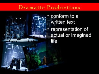 Stage production | PPT