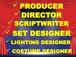 Theater Art : A Kind of Stage Production | PPTX
