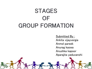 Stages of group formation | PPTX