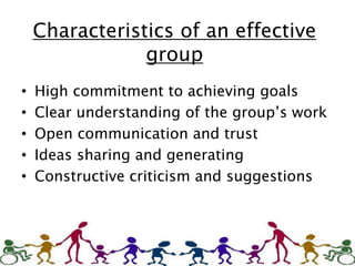 Stages of group formation | PPTX