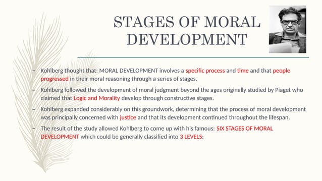 Stages-of-Moral-Development.pptx- presentation | PPTX | Education