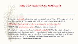 Stages-of-Moral-Development.pptx- presentation | PPTX | Education
