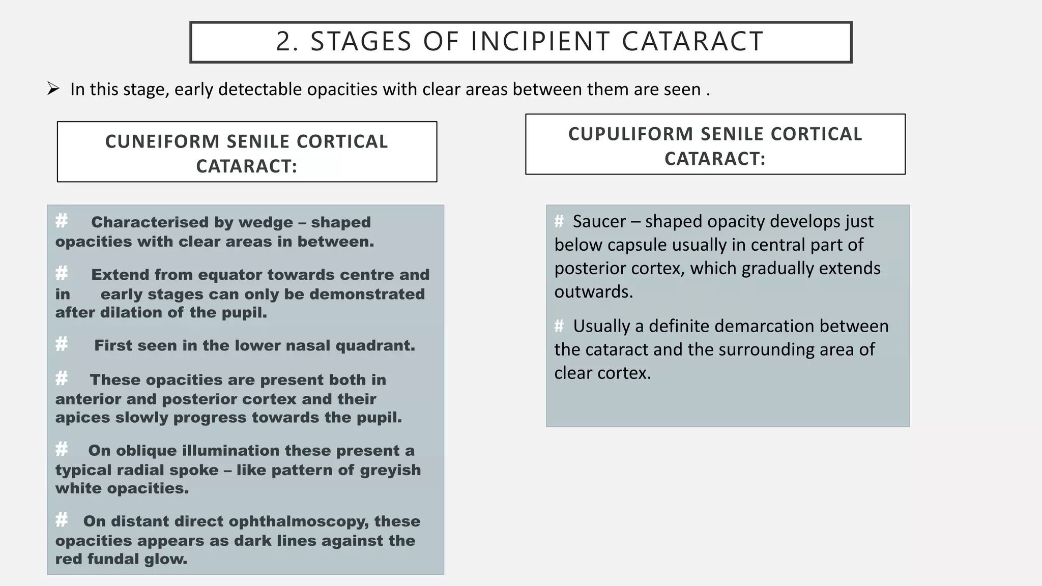 Stages and clinical features of cataract.pptx