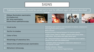 Stages and clinical features of cataract.pptx