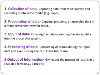Stages and components of ip | PPT