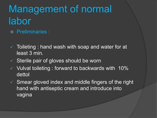 Stages and management of labor | PPTX