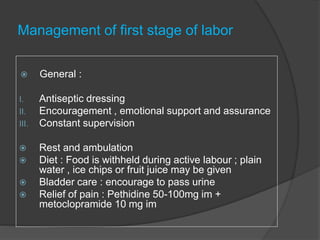 Stages and management of labor | PPTX